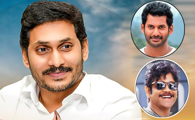 King Nagarjuna and Vishal Convey Birthday Wishes to AP CM YS Jagan - Sakshi