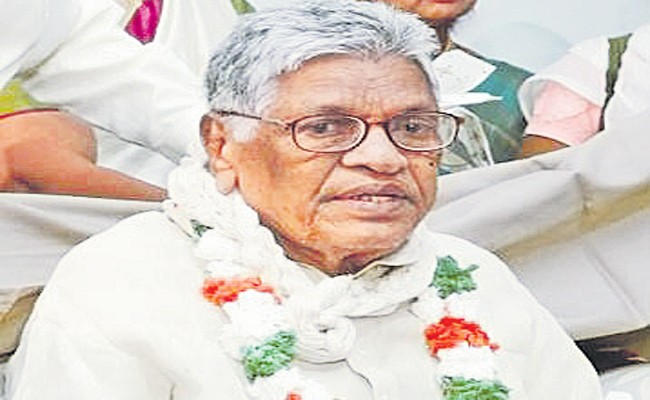స్వాతంత్య్రయోధుడు రావూరి కన్నుమూత | Freedom fighter Ravuri passed away ...
