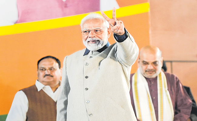 మోదీ మోత.. గుజరాత్‌లో కొత్త చరిత్ర | Narendra Modi Mania in Gujarat ...