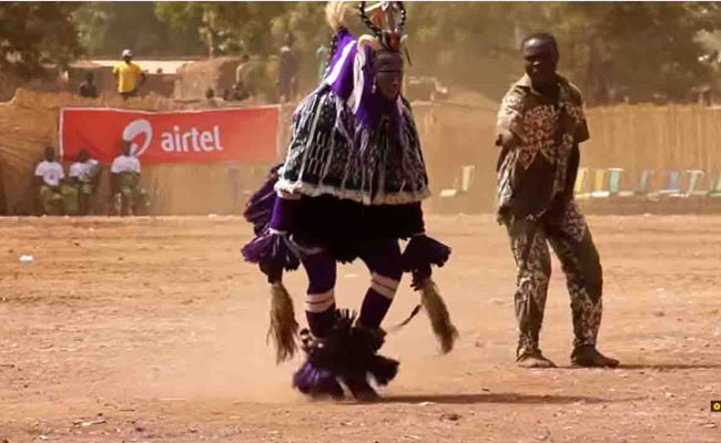 Ivory coast Zaouli, most impossible dance in the world - Sakshi