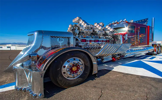 Worlds Biggest Truck: Big Rig Truck Named Thor 24 Built By American ...