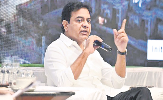 KTR Welcomes AWS Enhancing Investment Rs 36,300 Crores In Hyderabad ...