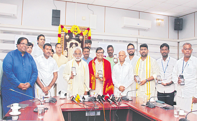 TTD launches new mobile app 'Sri TTDevasthanams' with Jio platform ...