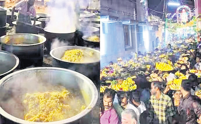Madurai: Muniyandi Temple Biryani Served As Prasad During Annual ...