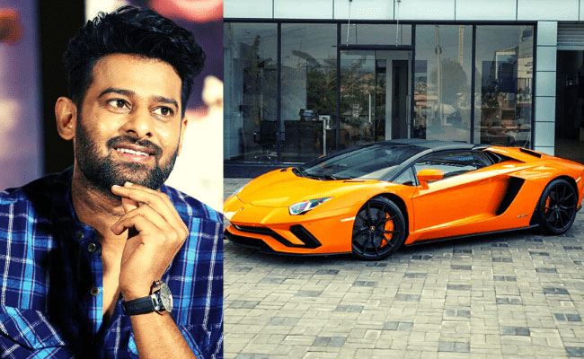 Director Maruthi Driviving Prabhas Lamborghini Car Video Goes Viral ...