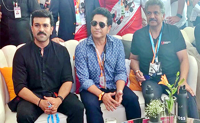 Sachin, Chahal, Dhawan, And Ram Charan Attend Formula-E Racing In ...
