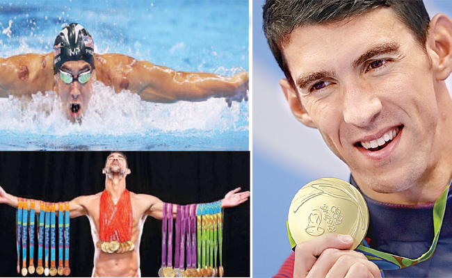 Inspirational Story All Time Great Swimmer Michael Phelps Biography ...