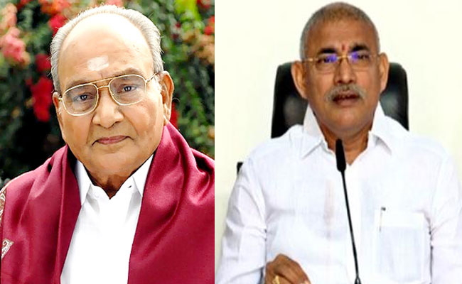 AP Minister Chelluboyina Srinivasa VenuGopala Krishna Tribute To K Viswanath Death - Sakshi