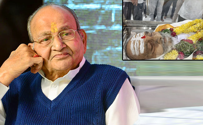 Tollywood Director K Viswanath Died At Age Of 92 In Hyderabad - Sakshi