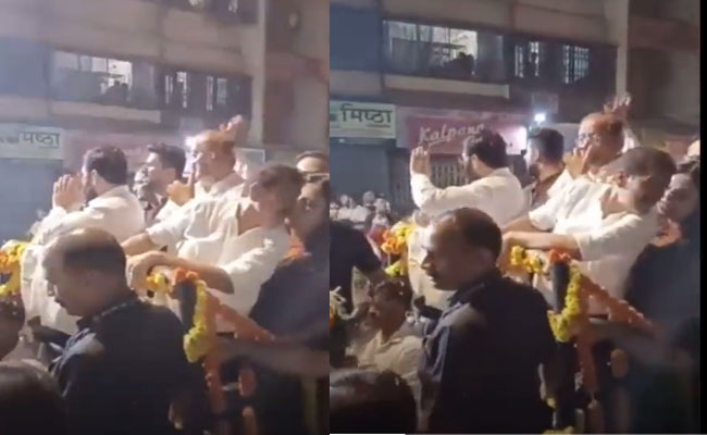 Fact Check: Video Of Shiv Sena MLA Prakash Surve Kissing Woman Leader ...