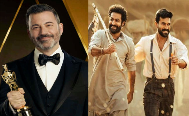 Oscars 2023 Fans Slammed Jimmy Kimmel For His Called Rrr A Bollywood