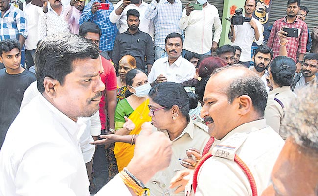 TDP Tried To Block MLC Election Polling In AP - Sakshi