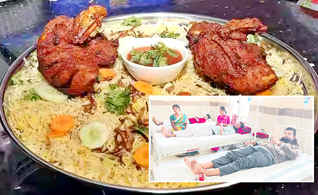 12 fall sick after eating biryani in Narsapur hotel - Sakshi