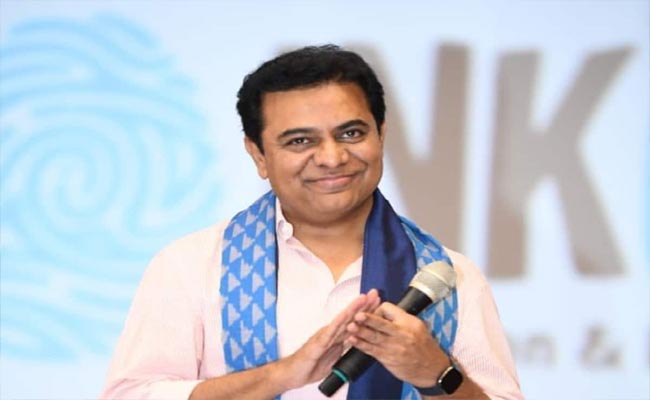 KTR responds to tweet on under-flyover playgrounds in Hyderabad - Sakshi