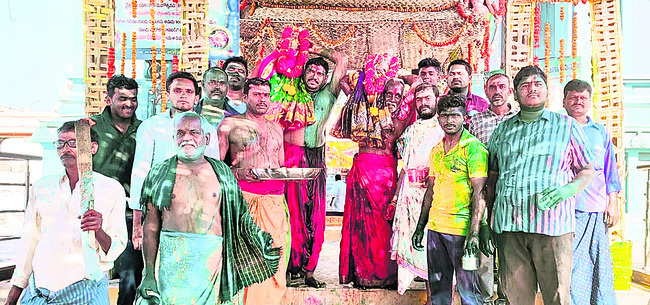 ముగిసిన చౌడేశ్వరిదేవి జ్యోతి బ్రహ్మోత్సవాలు | - | Sakshi