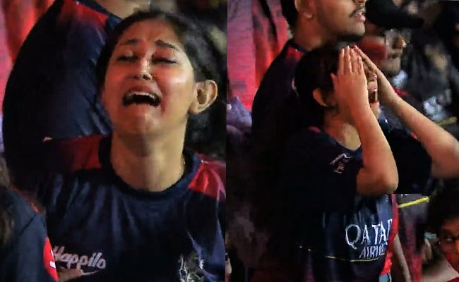 IPL 2023: RCB Die Hard Fan Girl Crying After RCB Loss Against LSG, Goes ...