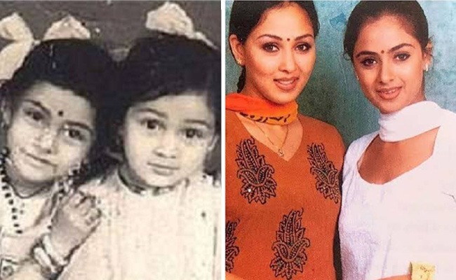 Actress Simran's Emotional Tweet Remembering Her Late Sister Monal - Sakshi