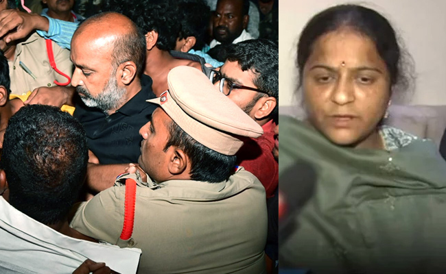 Telangana BJP Chief Bandi Sanjay Wife Aparna Reaction On Her Husband ...
