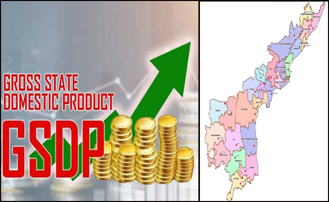 Andhra Pradesh GSDP Growth Increased a Decade After Bifurcation of the State - Sakshi