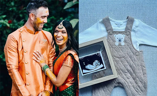 Glenn Maxwell And Wife Vini Raman To Welcome First Child, Post Goes Viral - Sakshi