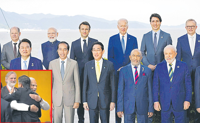 G7 Summit: సమ్మిళిత ఆహార వ్యవస్థ | G7 Summit: Democratise technology ... G7 Summit: సమ్మిళిత ఆహార వ్యవస్థ | G7 Summit: Democratise technology ...