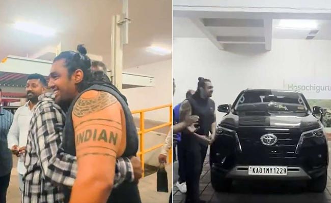 Hero Dhruva Sarja Gifts Expensive Car To His Friend As Birthday Gift ...