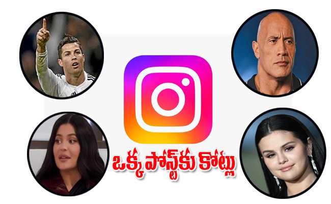 Top 5 Highest Paid Celebrities in Instagram, Cristiano Ronaldo and ...