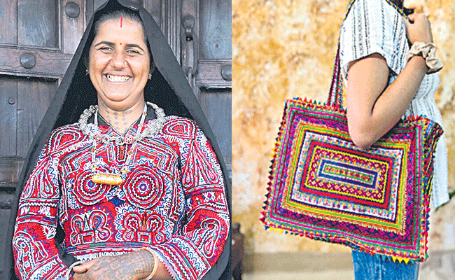 ఆమె పేరే ఓ బ్రాండ్‌ | Handcrafted Artwork from Pabiben Rabari | Sakshi