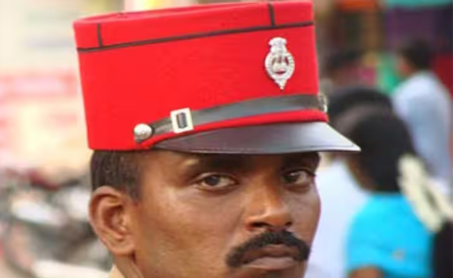 Why Puducherry Police Wear Red Cap? Uniform History - Sakshi