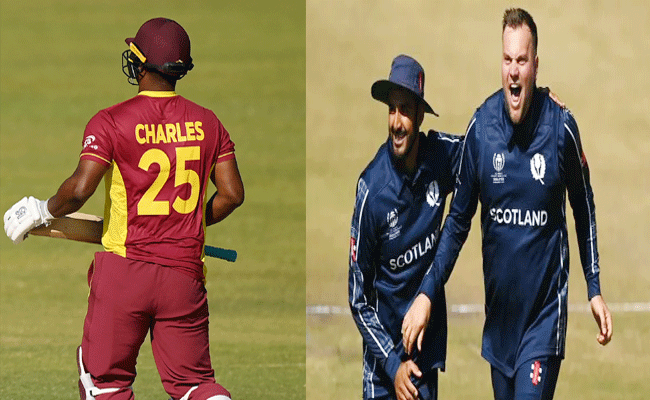CWC Qualifiers 2023, Scotland Vs West Indies: West Indies All Out For ...