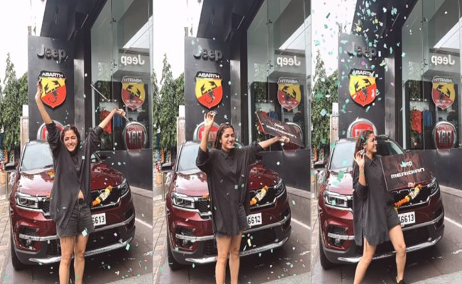 Actress Wamiqa Gabbi Buys First Car American Brand Jeep Meridian Price ...