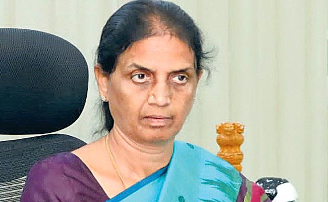 ప్రైవేటు మాయకు చెక్‌ పెట్టండి | Minister Sabita Indra Reddy review of ...