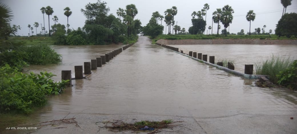 Munneru And Paleru Reaches Its Full Capacity In Khammam - Sakshi