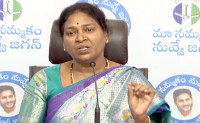 MLC Pothula Sunitha Sensational Comments On Chandrababu - Sakshi