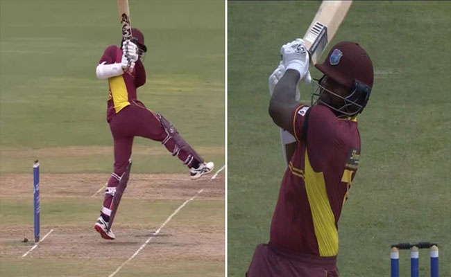 Ind Vs WI, 2nd ODI: Kyle Mayers Plays Nonchalant No-Look Flick-Pull For ...
