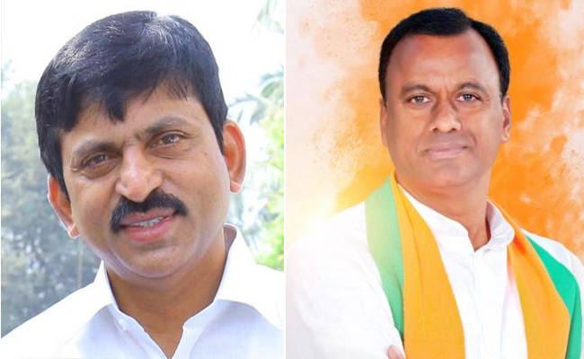 Komatireddy Rajagopal Reddy Meets With Ponguleti Srinivasa Reddy - Sakshi