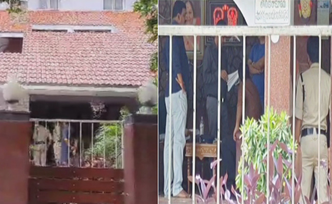 ED conducts raids on ex-MP and TDP leader Rayapati Sambasiva Rao's ...