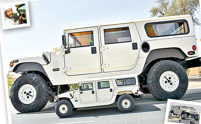 World's Biggest Hummer With Bedroom Kitchen And Bathroom Inside - Sakshi