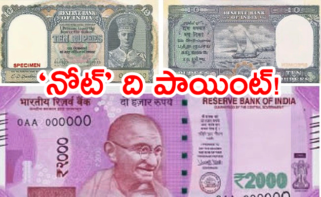 Indian Currency Notes Evolved Since Independence Timeline - Sakshi