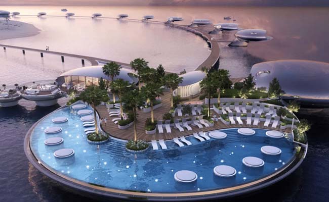 Saudi World's Most Futuristic Hotel Sheybarah Resort Viral Video - Sakshi