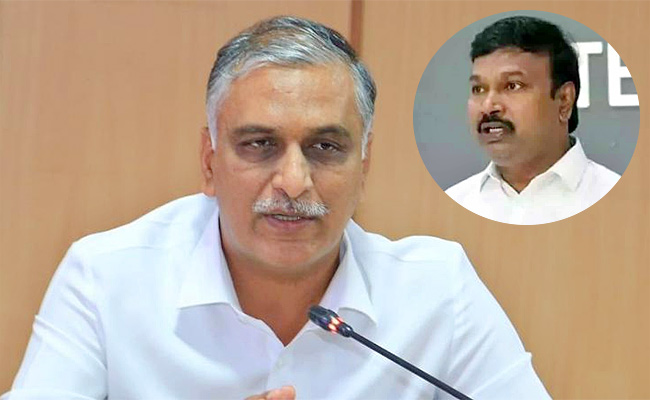 Minister Harish Rao Warns Health Director Srinivas Over Political Ads ...