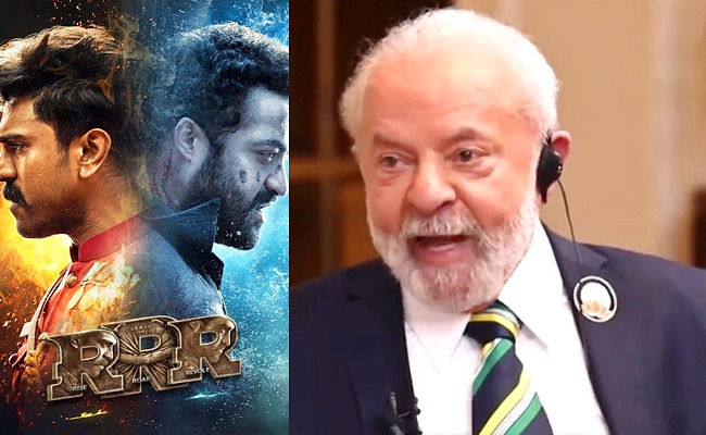 ఆర్ఆర్ఆర్‌పై బ్రెజిల్ ప్రెసిడెంట్ ప్రశంసలు.. రాజమౌళి ఏమన్నారంటే ...