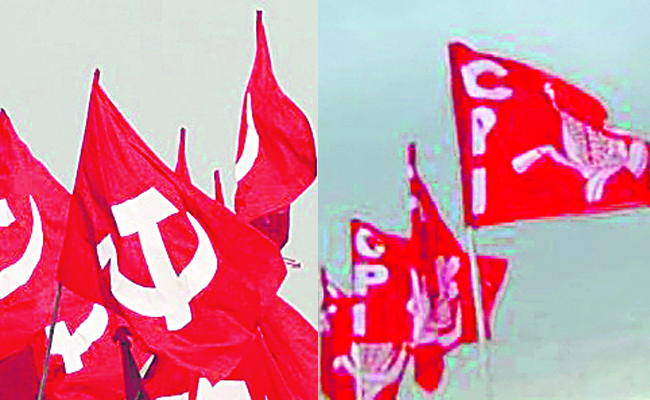 ఉమ్మడిగా వామపక్షాల పోటీ! | decision of CPI and CPM leaders in the ...