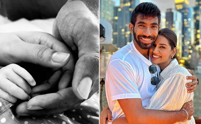 తండ్రైన జస్ప్రీత్‌ బుమ్రా.. | Jasprit Bumrah, Sanjana Ganesan Blessed With Baby Boy - Sakshi