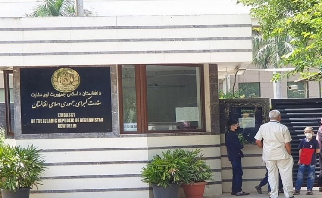 భారత్‌లో ఆఫ్ఘన్‌ ఎంబసీ మూసివేత! | Afghan Embassy Closed its Operations ...