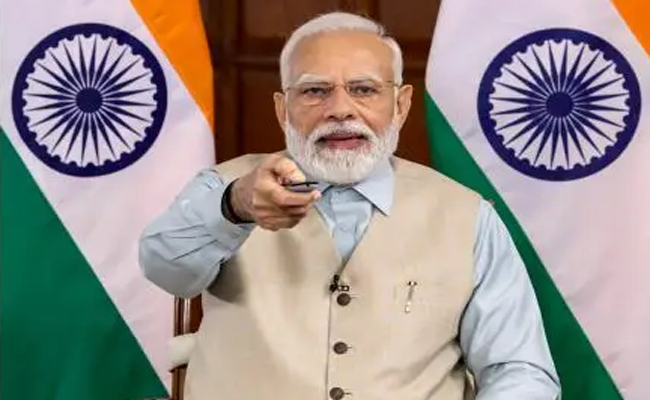 ఆరు నెలల్లో అర్హులందరికీ సంక్షేమ పథకాలు | PM Modi Launches Viksit ...