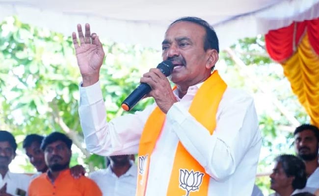 గజ్వేల్‌కు నేను కొత్త కాదు.. ఈటల ఎమోషనల్‌ కామెంట్స్‌! | BJP MLA Etela ...