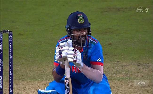 CWC 2023: సెంచరీ మిస్‌ అయ్యాక రాహుల్‌ రియాక్షన్‌ వైరల్‌.. ఓ పక్క బాధ ...