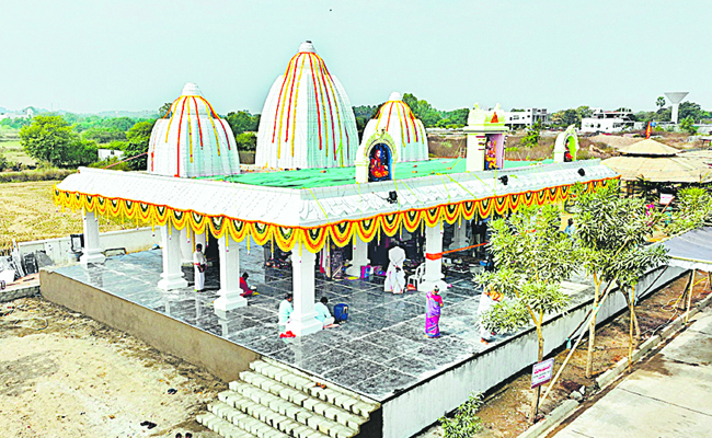 అద్భుతం.. 3డీ ప్రింటెడ్‌ ఆలయం | World First 3D Printed Temple Comes Up ...
