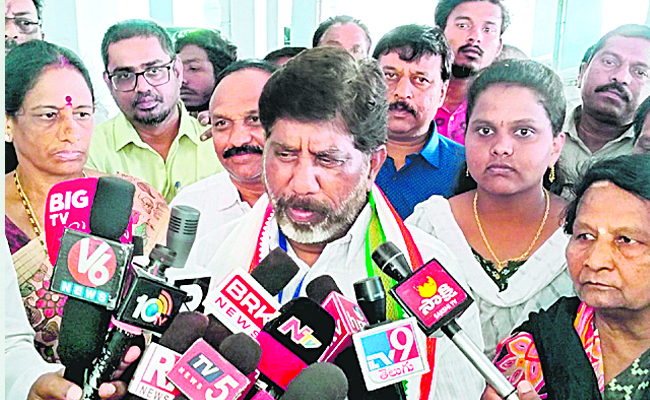 రాష్ట్రంలో కాంగ్రెస్‌దే విజయం: భట్టి | Mallu Bhatti Vikramarka Cast His ...